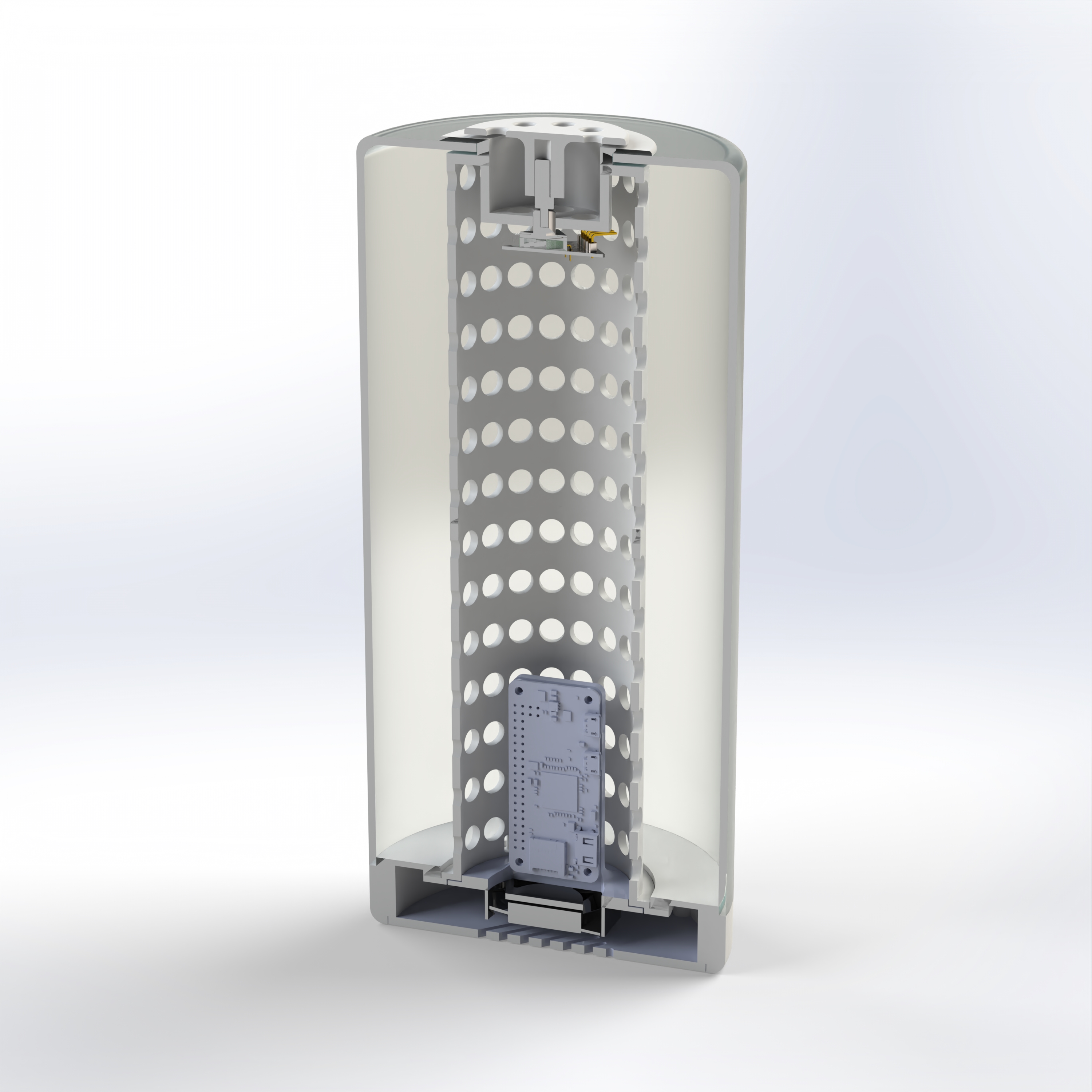 RGB Cylinder Lamp – Badar Jahangir Kayani