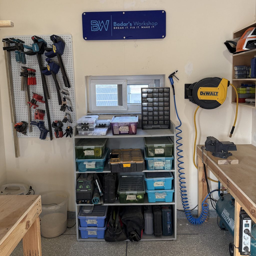 I built a new workshop – Badar Jahangir Kayani